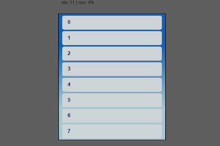 Infinite Scrollable List - Free Addicting Game