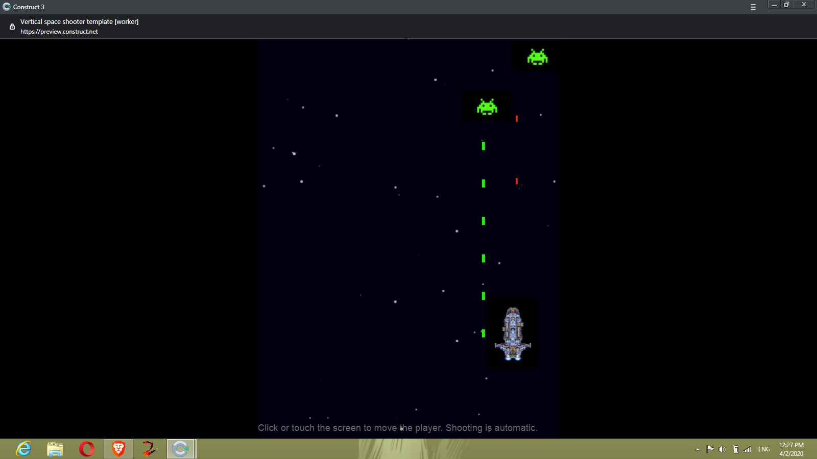 Space aliens - Free Addicting Game