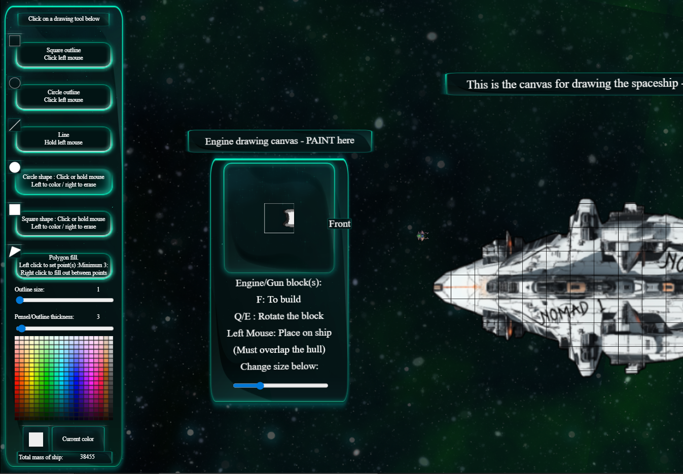 Spaceship creator - Free Addicting Game