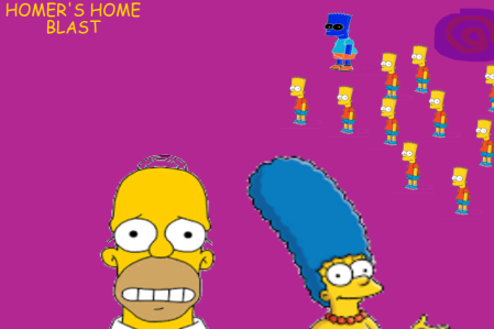 Homer's Home Blast - Free Addicting Game