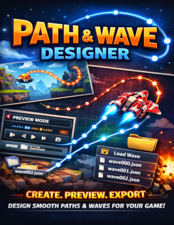 Path & Wave Designer - Game Development Tools
