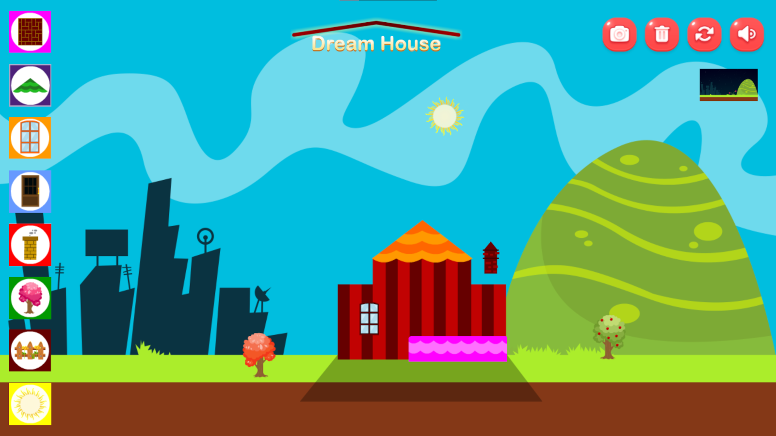 Dream House - Kids Educational Construct 3 Game - Game Templates