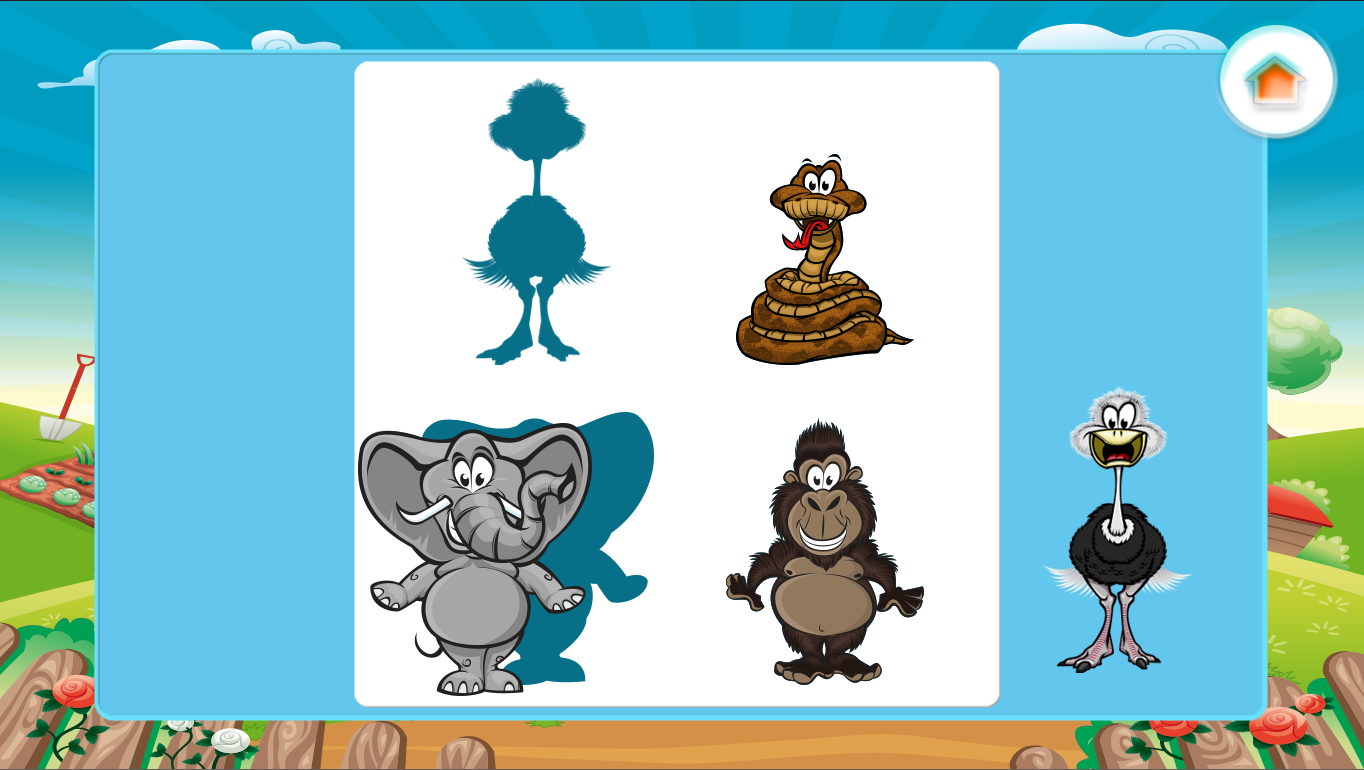 Animal Shapes - Game Templates