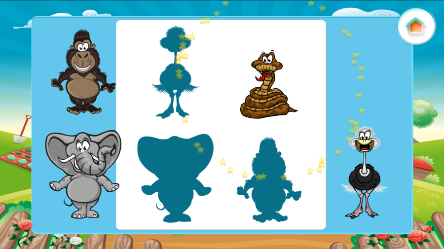 Animal Shapes - Game Templates