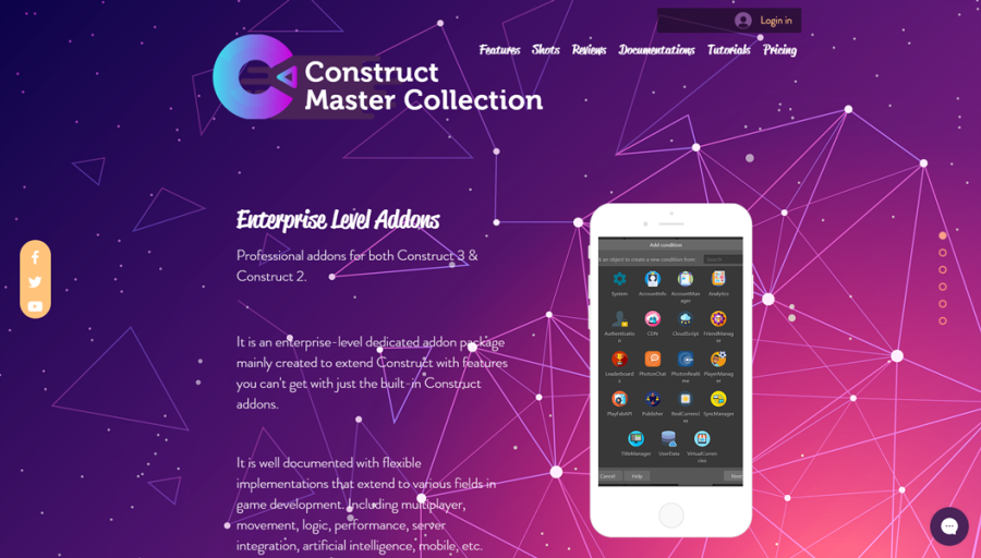 Construct Master Collection - Construct 3 Addons
