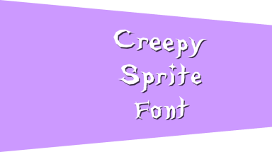 Sprite Fonts for Games - Sprite fonts