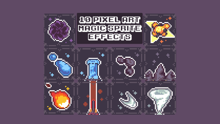Pixel Magic Sprite Effects - Game Special Effects