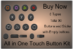 Touch Buttons & Virtual Sticks - Game Sprites